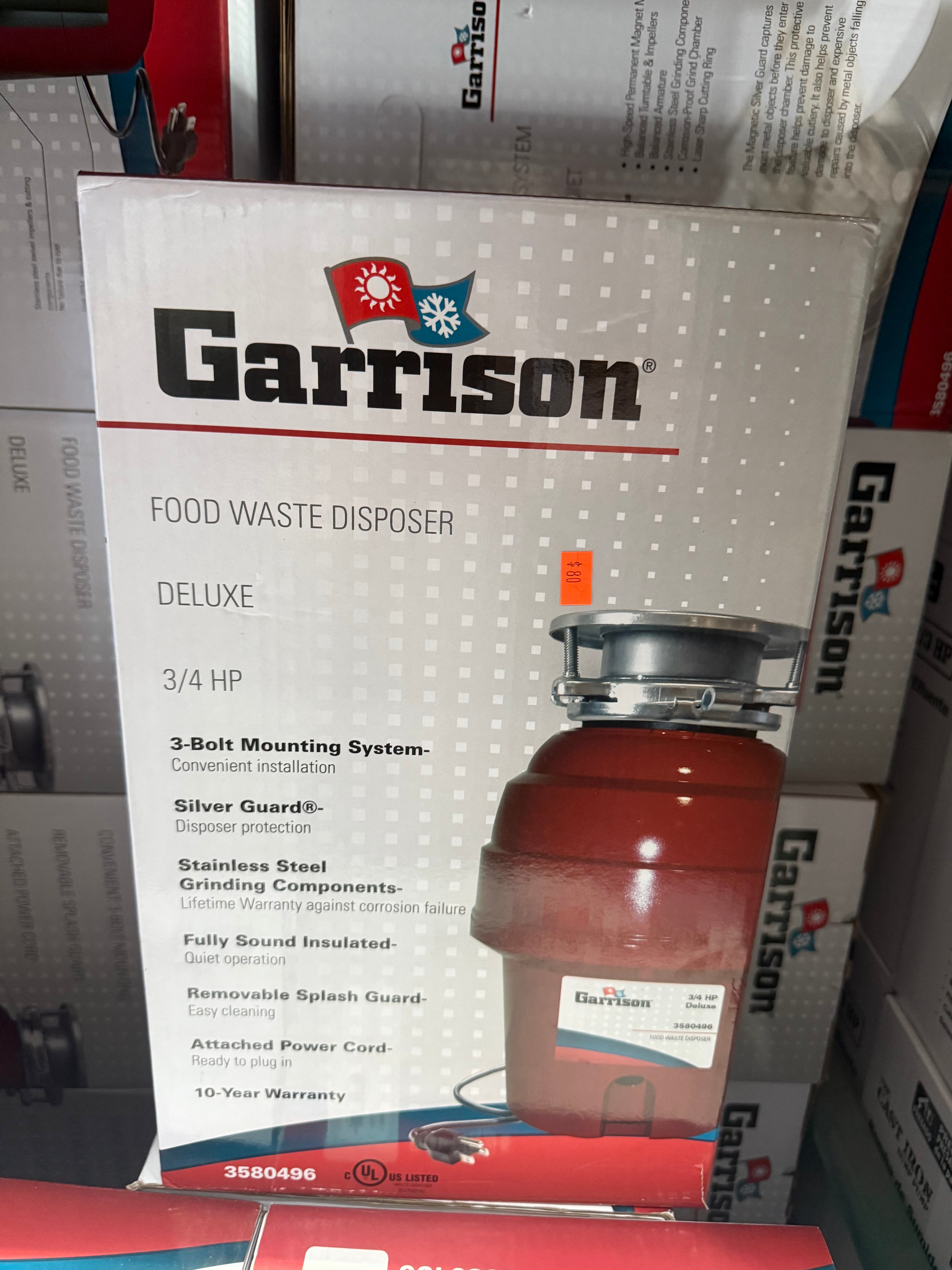 Garrison FOOD WASTE DISPOSER – Tlt Liquidation